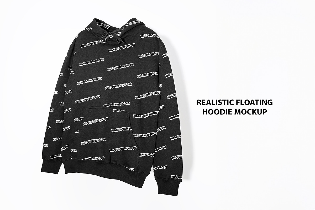 Realistic Floating Hoodie Mockup, a Hoody Mockup by Uncentrifuged Pressure