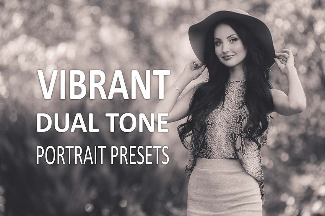 9 Vibrant Dual Tone Matte Portraits, a Preset Add-On by Timeless Presets