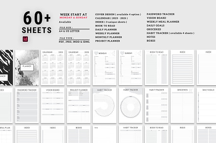 Cleaning Planner BUNDLE - Editable! | Creative Market