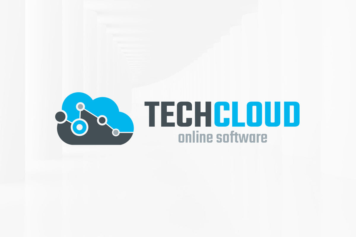 Tech Cloud Logo Template, a Branding & Logo Template by LOGOMAGINE