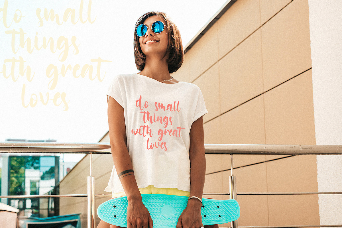 Toniya Smith - Handwritten Font, a Script Font by StringLabs