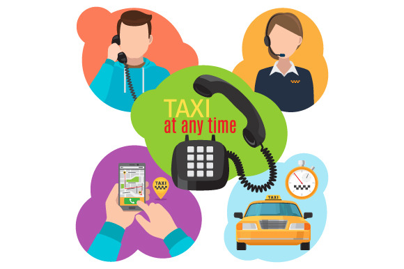 Taxi service, a Background Graphic by Stock-Smart-Start