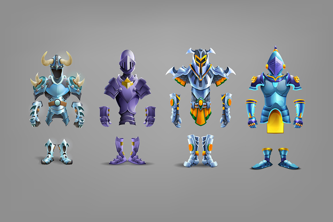 Set of armor, an Object Graphic by MrDeymos