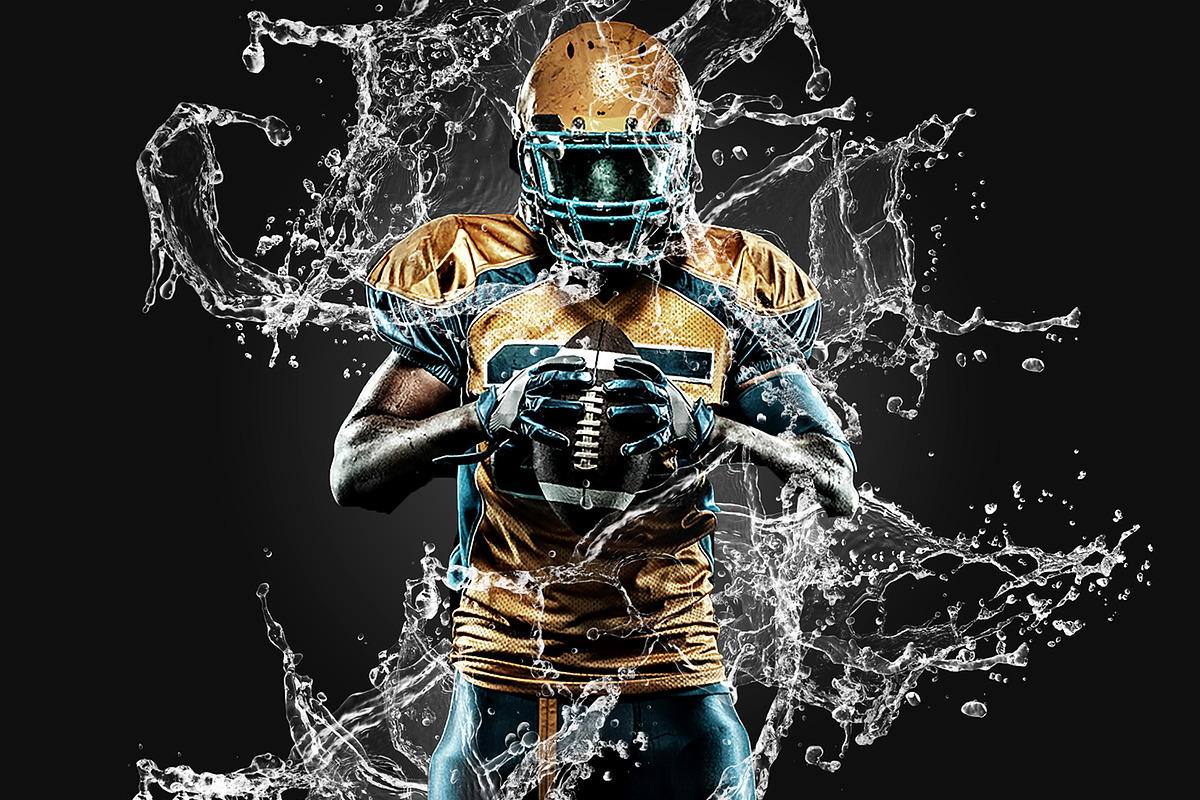 Water Splash Photoshop Action, an Action Add-On by DESIGNAVO