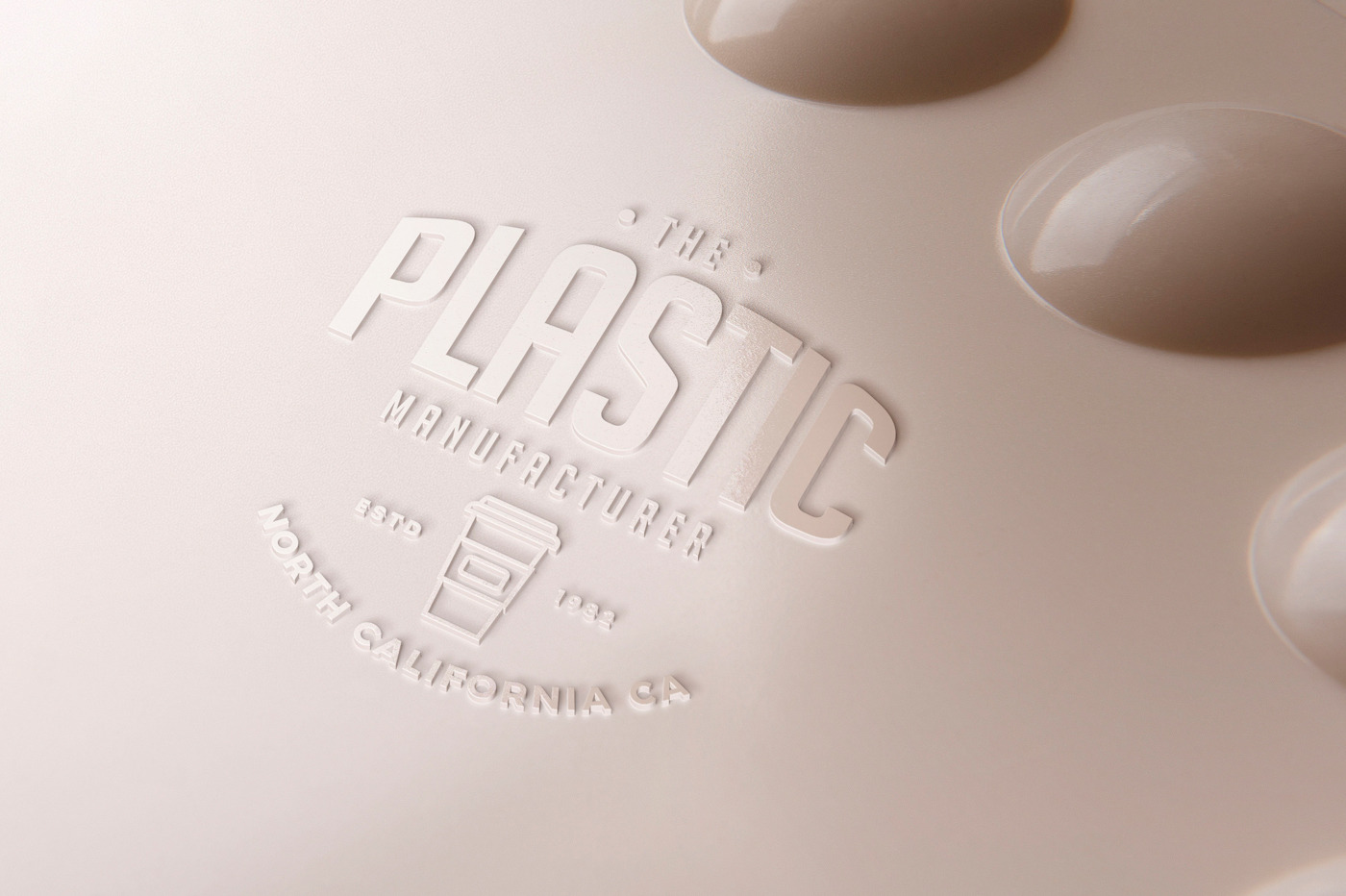 Plastic Logo Mockups, a Product Mockup by GfxFoundry