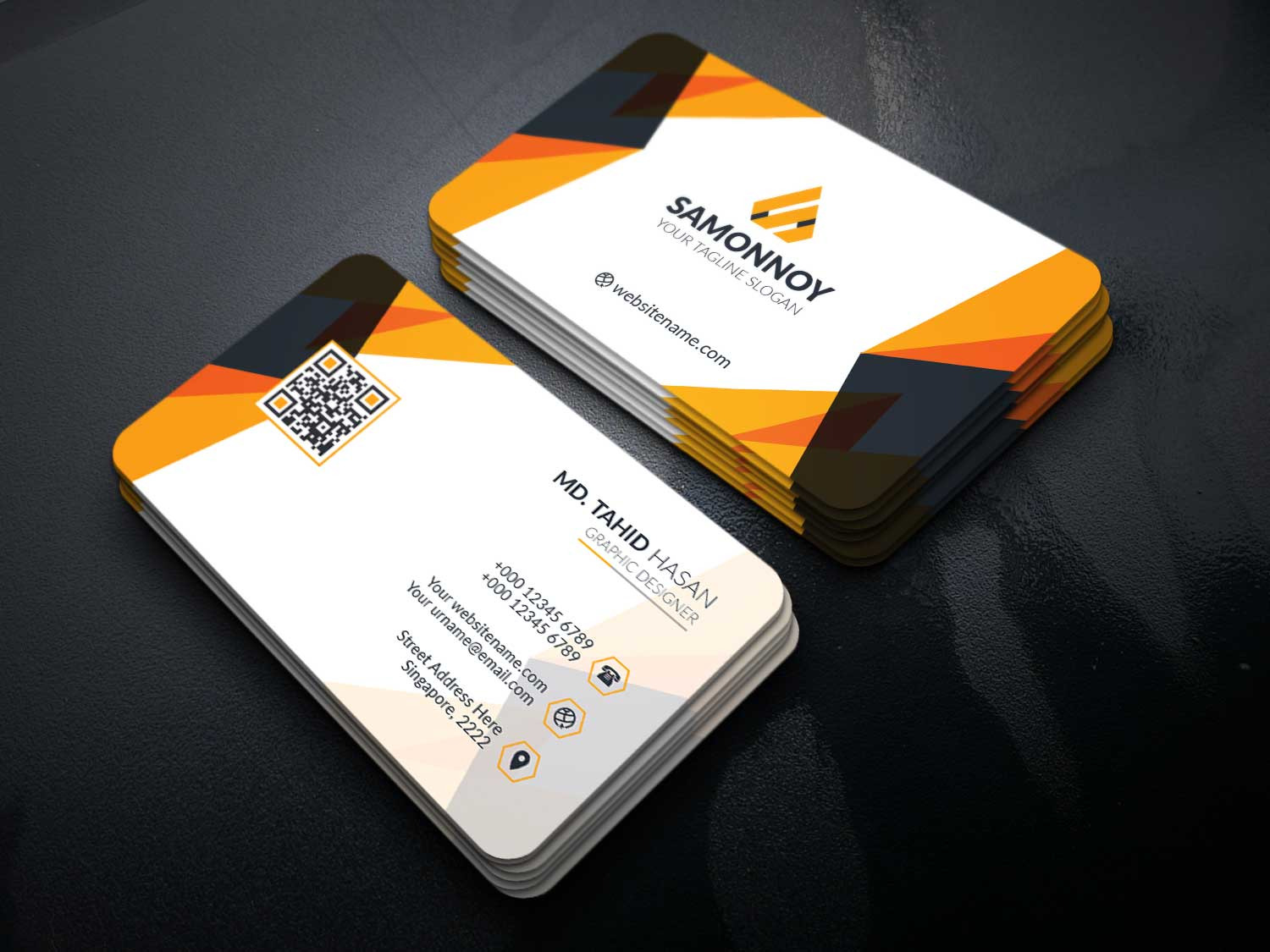 Business Cards, a Business Card Template by Design_Creator