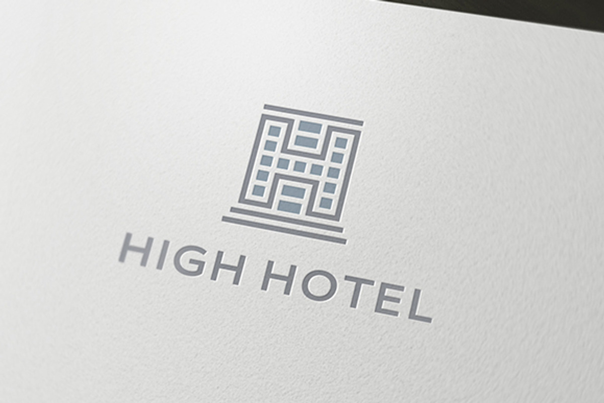 High Hotel - Hotel & Letter H Logo, a Branding & Logo Template by Mauro ...