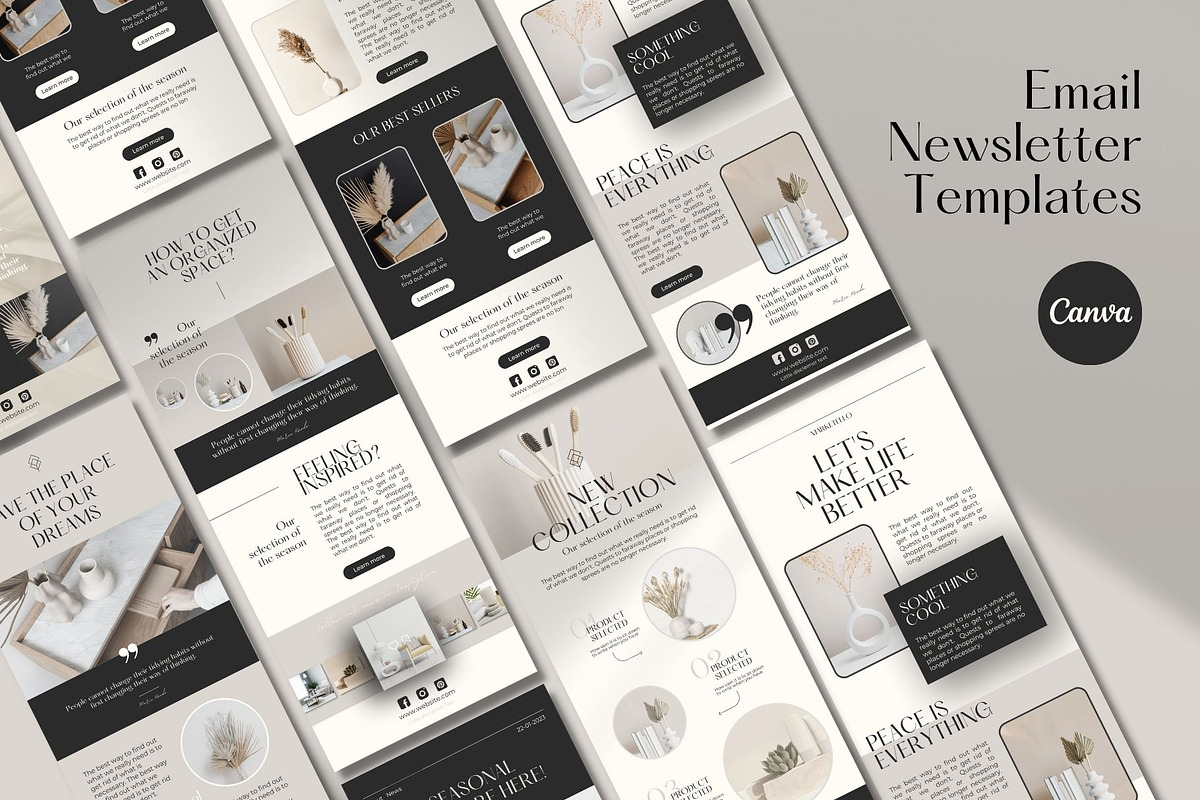 CANVA Email Newsletter Templates