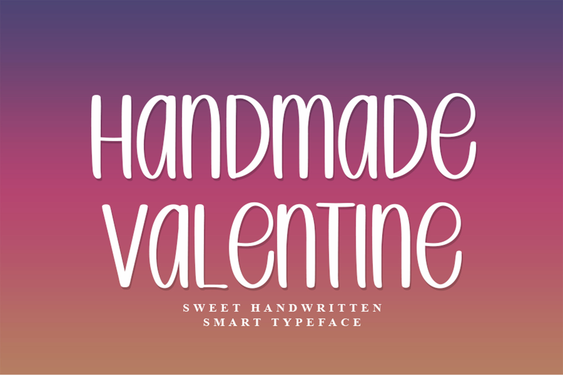 Handmade Valentine -Handwriting Font | Creative Market