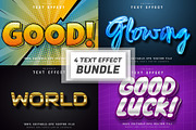 Font text effect 3d editable Vol 6, a Plug-in Add-On by Aglonemadesign