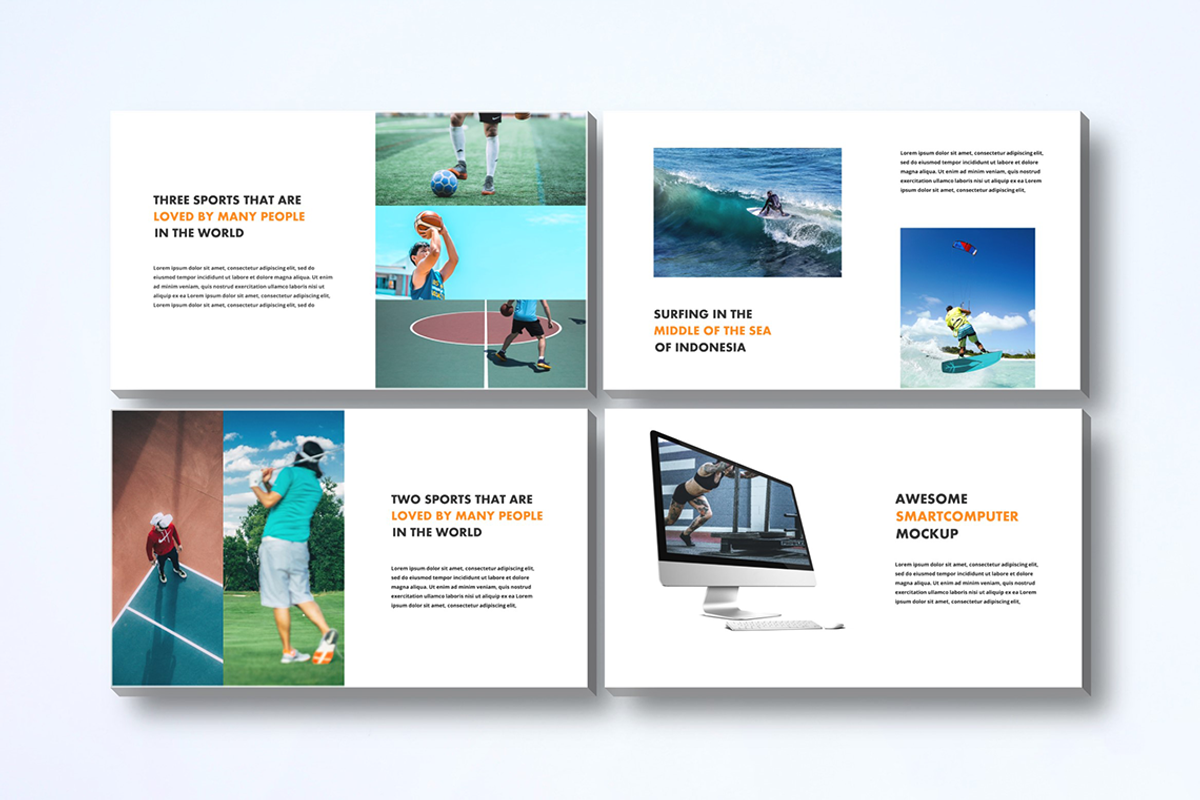 Sporty - Powerpoint Template, a Presentation Template by UnicodeID