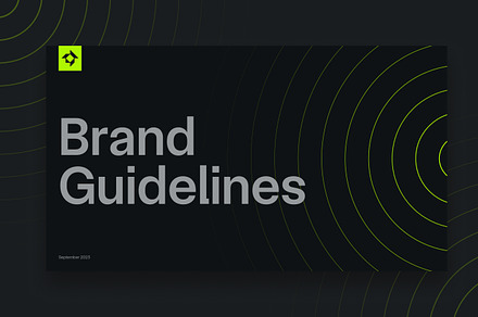 1-Page Brand Guide Sheet | Branding & Logo Templates ~ Creative Market