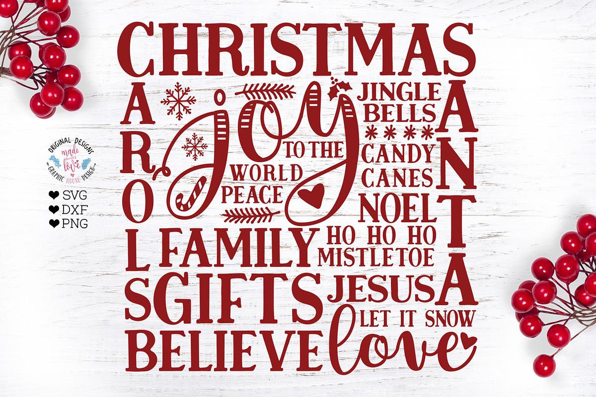 Big Christmas Bundle - 20 Designs, an Illustration by Graphic House ...