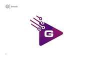 Techno Play - G Logo, a Branding & Logo Template by Bintank Studio