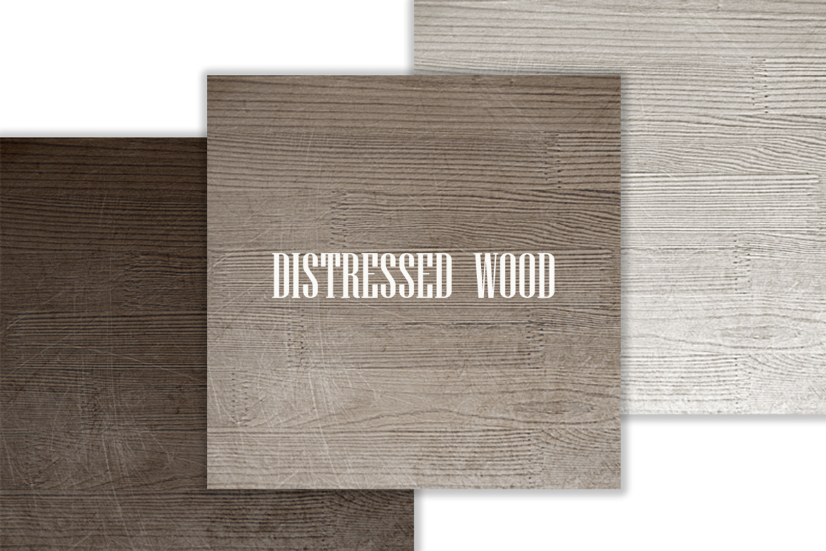 12 Distressed Wood Backgrounds, a Background Graphic by KitsPix