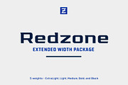 Redzone Display – Extended, a Font by VarsityType®