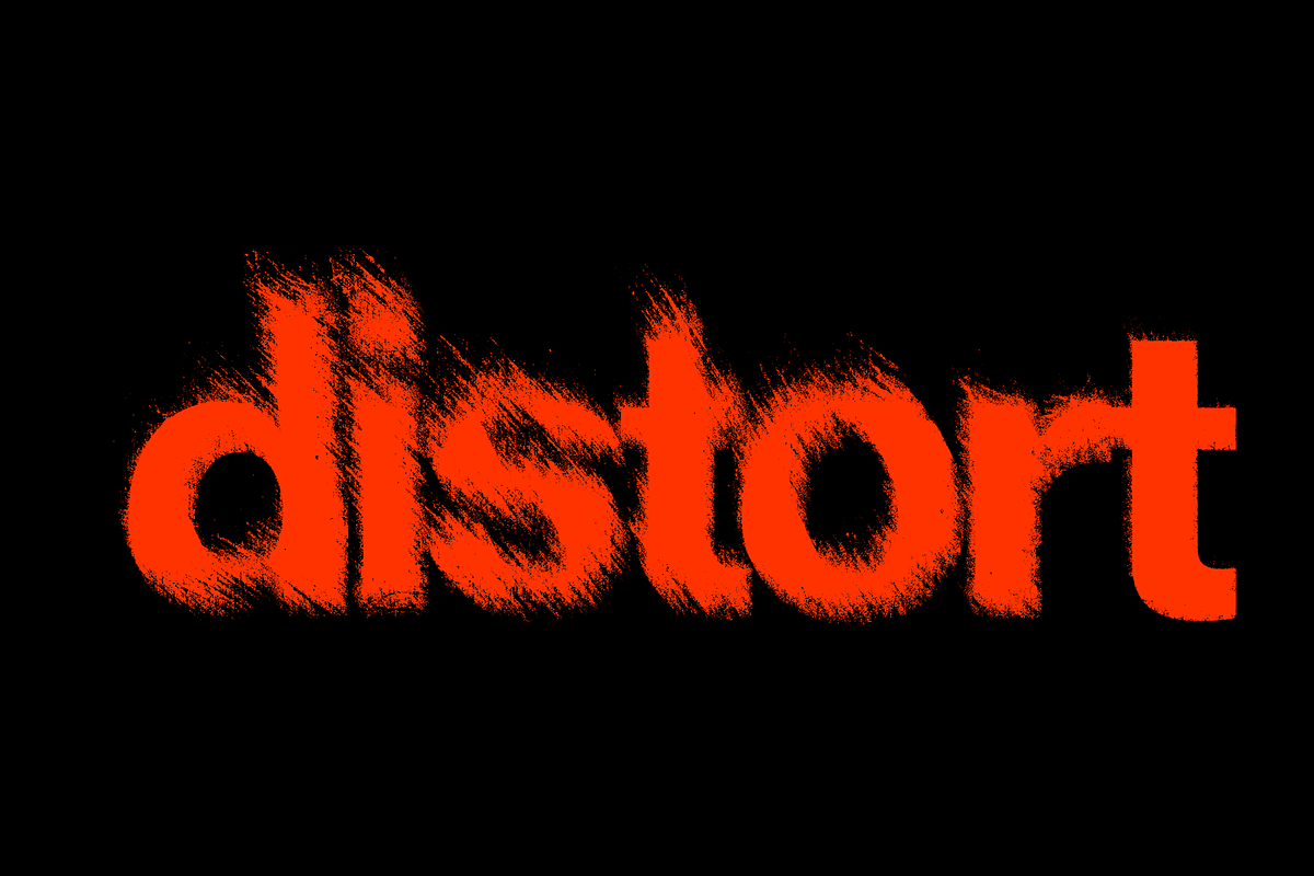 Distorted Type Displacement Maps