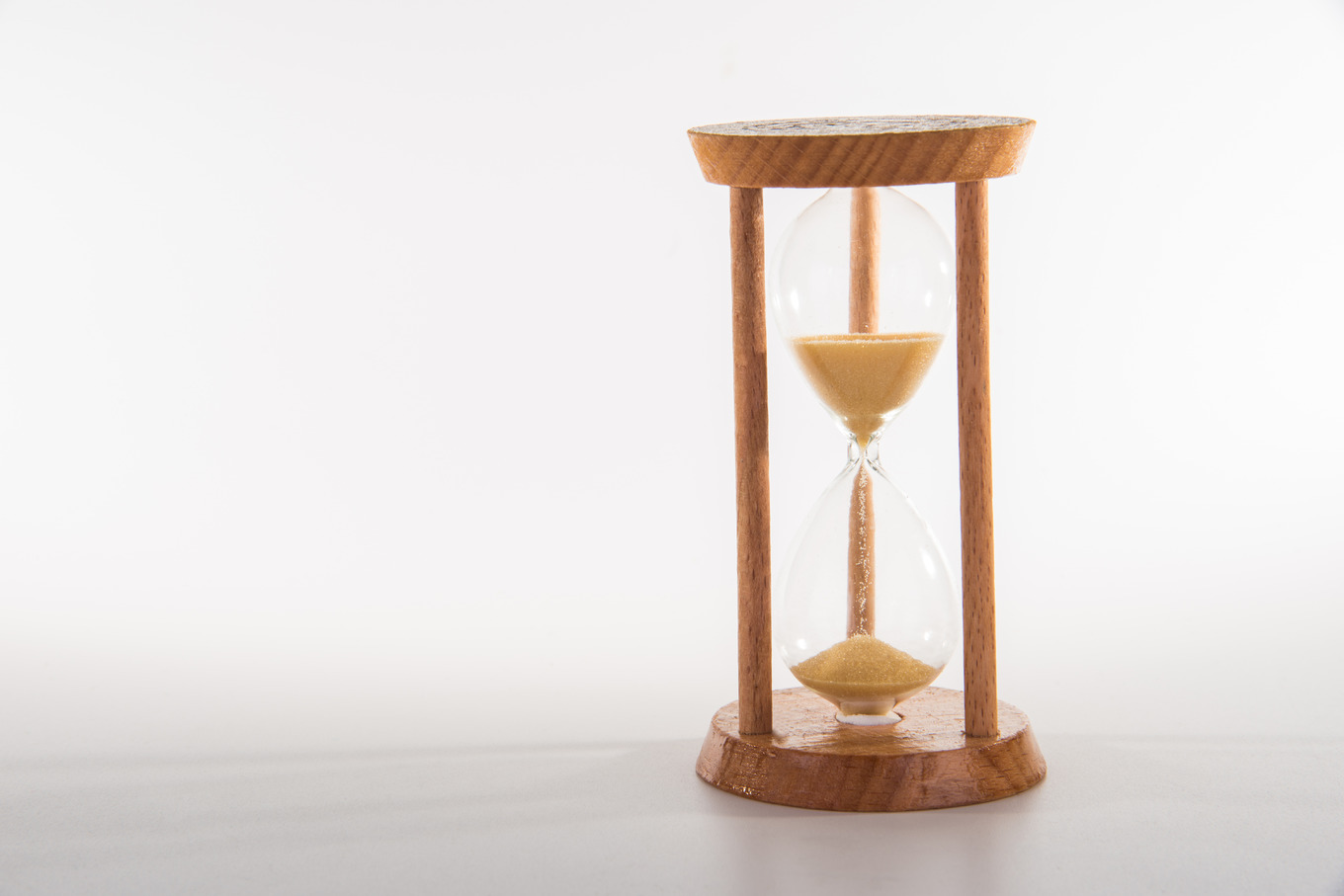 wood sandglass, an Arts & Entertainment Photo by WindWalker