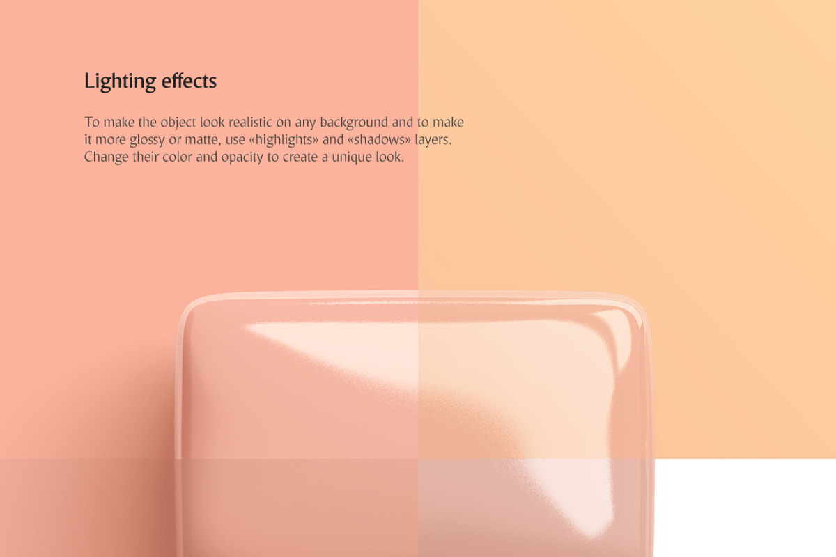 Rectangular Button Badge Mockup, a Merchandise Mockup by rebrandy