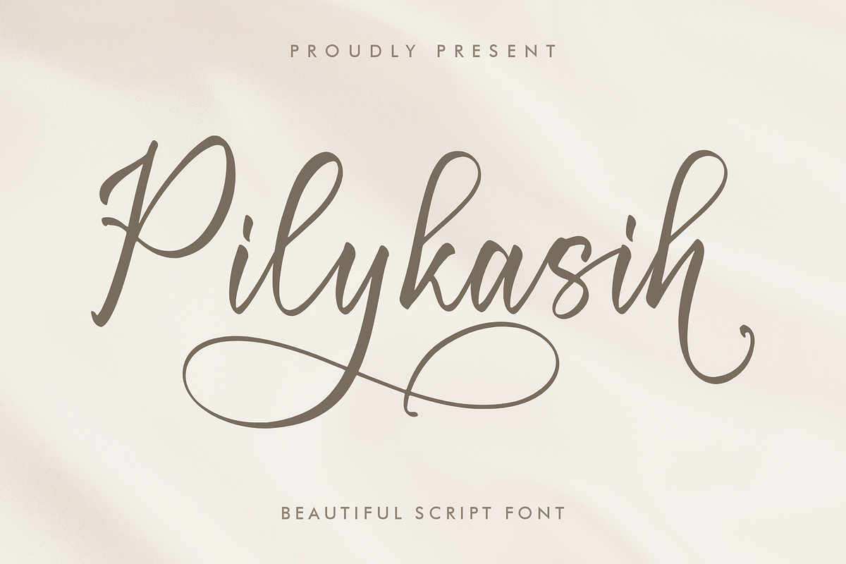 Pilykasih Beautiful Script Font, a Script Font by Storytype Studio