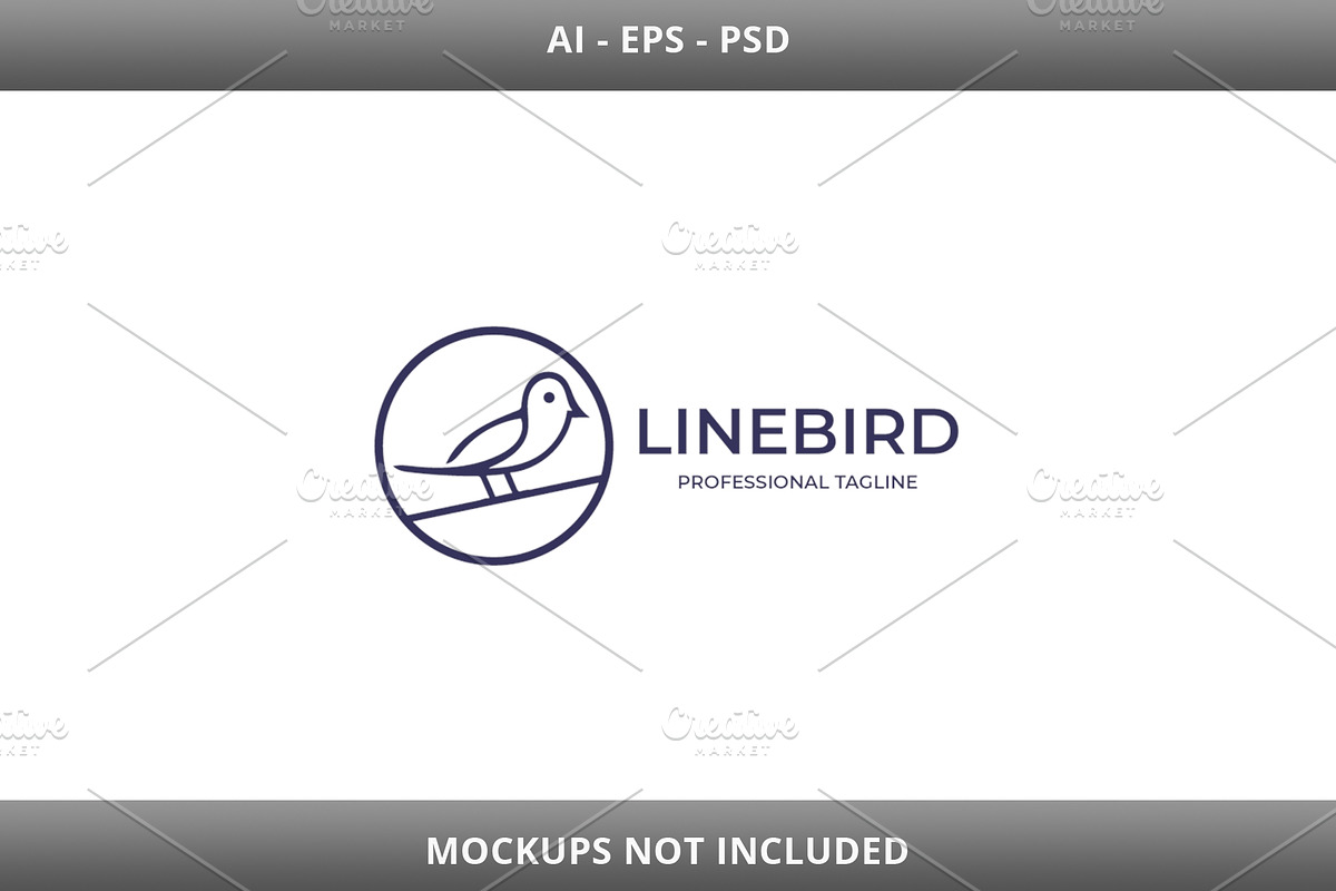 Line Bird Logo, a Branding & Logo Template by Design_Planet | Creative ...