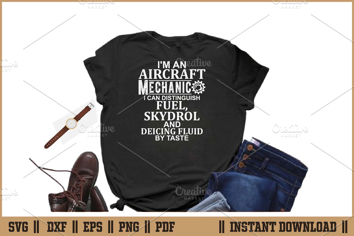I'm An Aircraft Mechanic SVG Aviation Mechanic Design