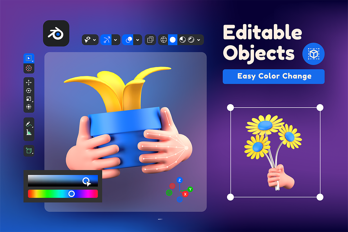Hobby 3D, an Object 3D Model by kerismaker
