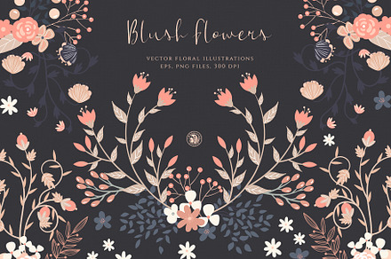 Naive Flowers | Decorative Illustrations ~ Creative Market