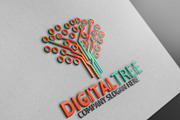 Digital Tree Logo, a Branding & Logo Template by Josuf Media