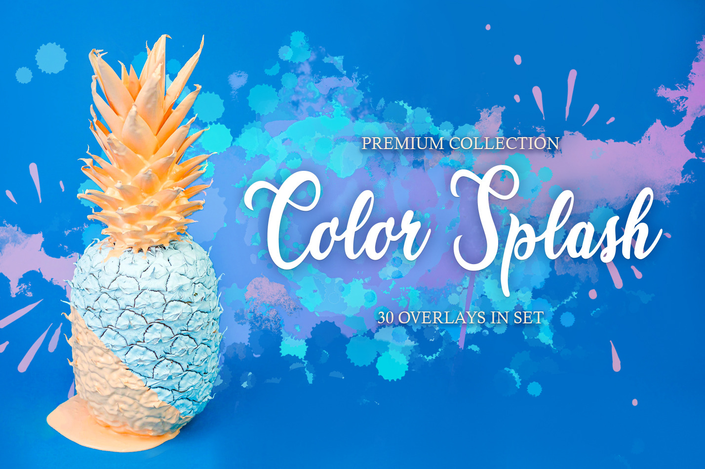 Color Splash Photoshop Overlays, a Plug-in Add-On by FixThePhoto