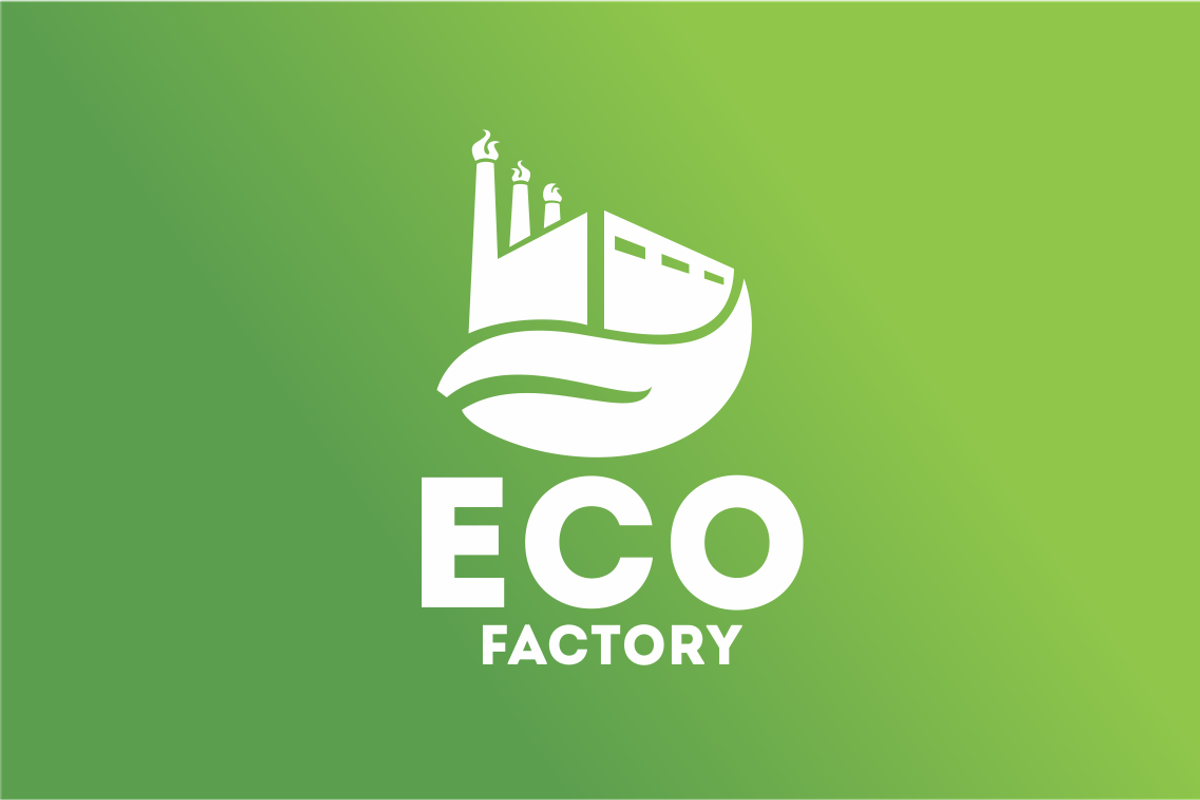 Eco Factory Logo, a Branding & Logo Template by Metrolinevision