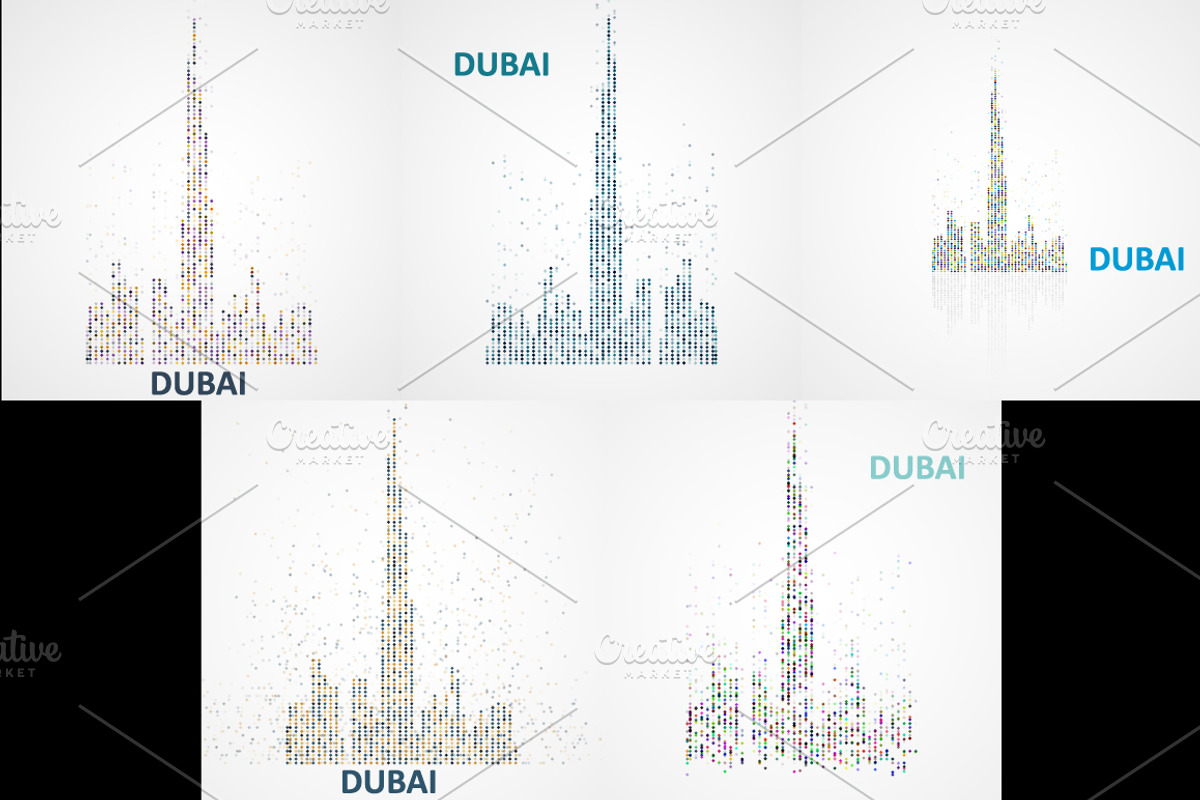 Technology image of Dubai, a Texture Graphic by majcot