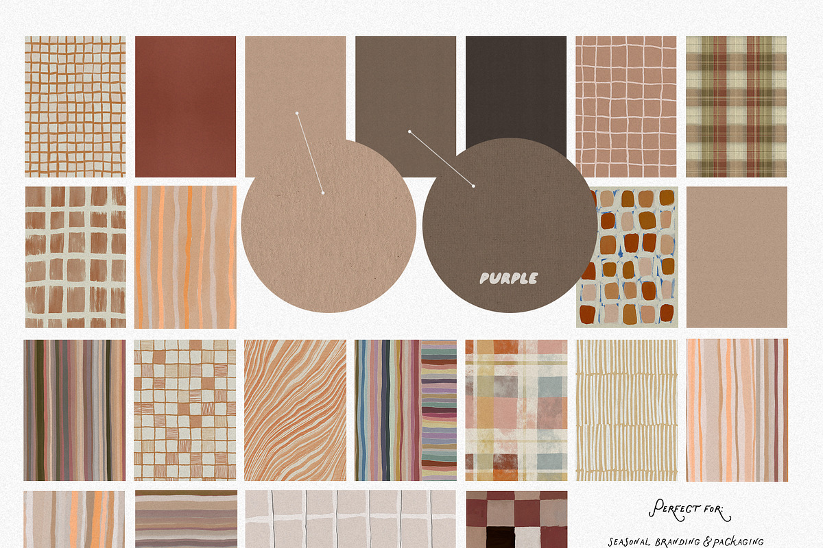 Autumn Vibe: Paper Textures, a Background Graphic by Purple