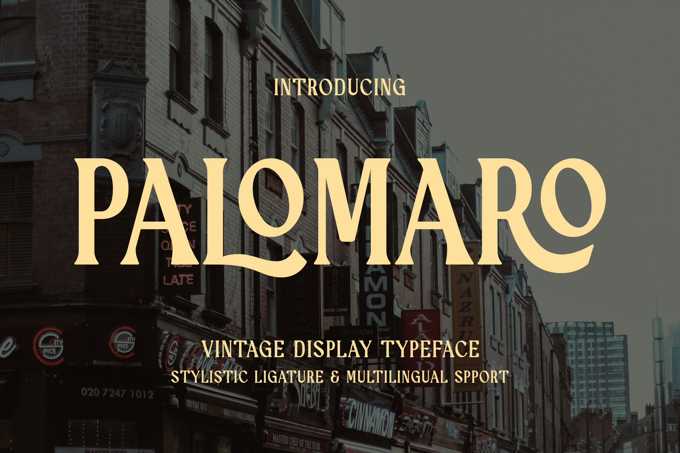 Palomaro - Vintage Font, a Script Font by AQR Studio | Creative Market