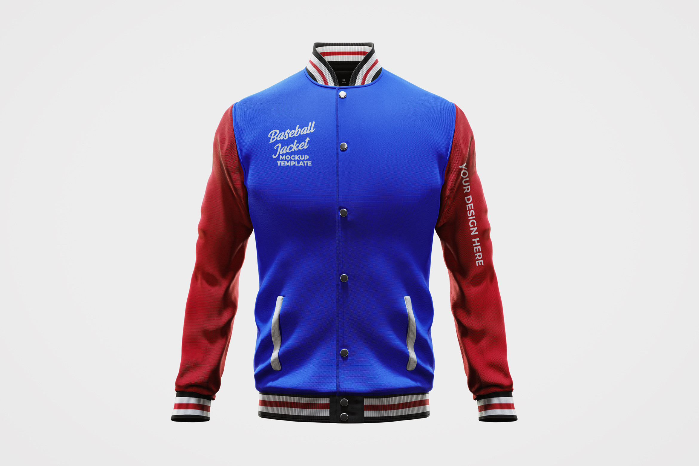 Baseball Jacket Mockup, an Apparel Mockup by Designer Dude