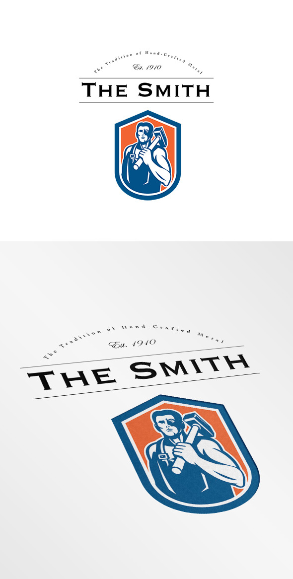 The Smith Handcrafted Metal Products, a Branding & Logo Template by ...