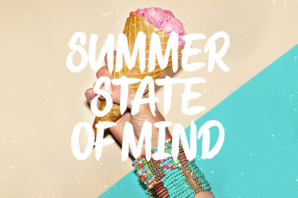 STAY BOLD Brush Font, a Font by Sam Parrett