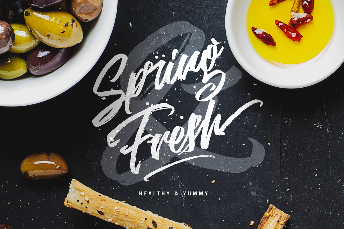 Highlander marker script, a Script Font by kavoon