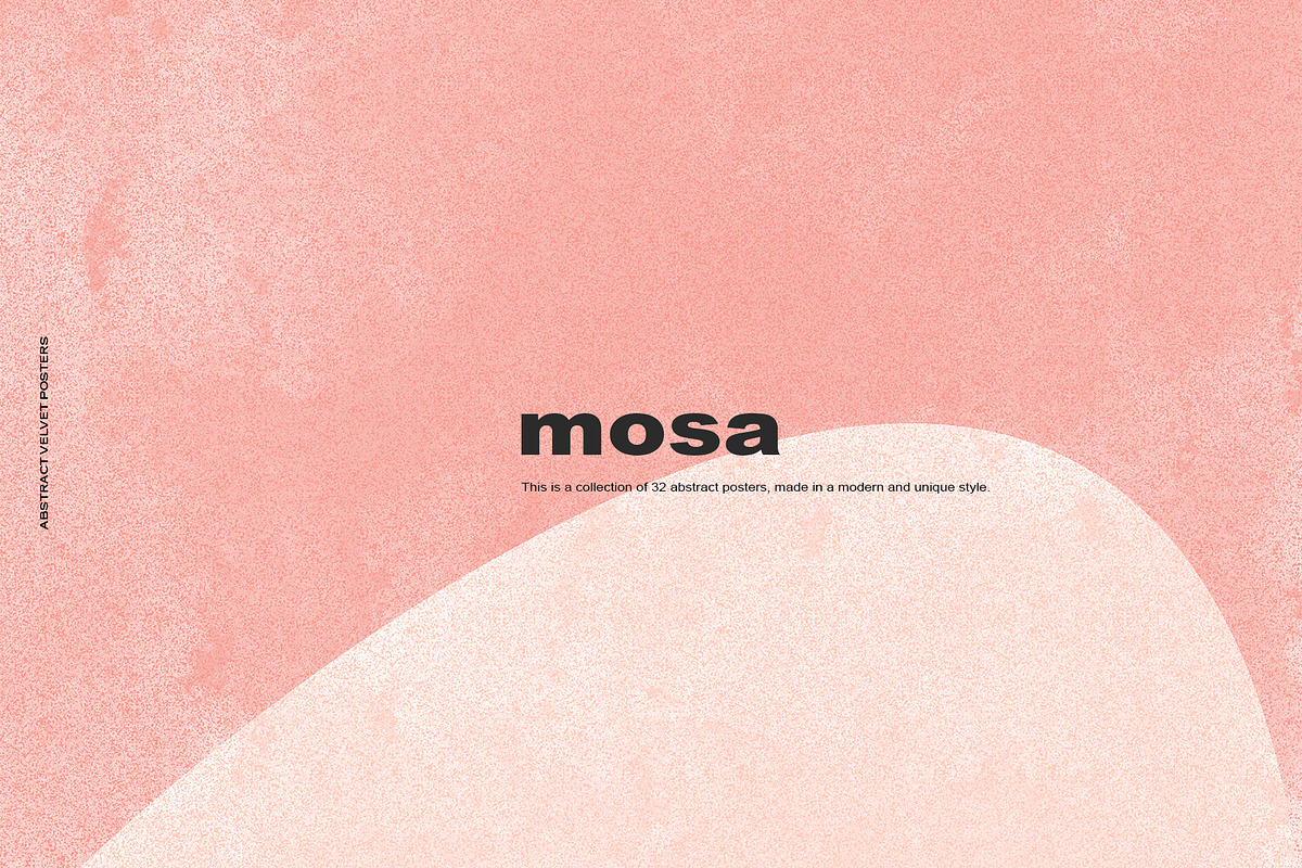 MOSA Abstract Posters, a Texture Graphic by NKate