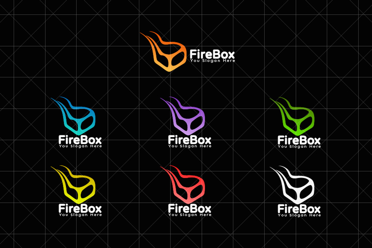 Fire Box Delivery Logo, a Branding & Logo Template by LogoBuy