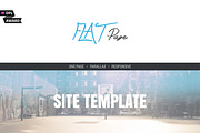 Flatpage - One Page Responsive Theme, a Landing Page Template by ProfMe Themes
