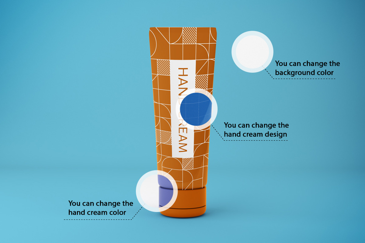 Hand Cream Mockup