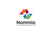 Nommio Logo Template, a Branding & Logo Template by The Branding Fusion
