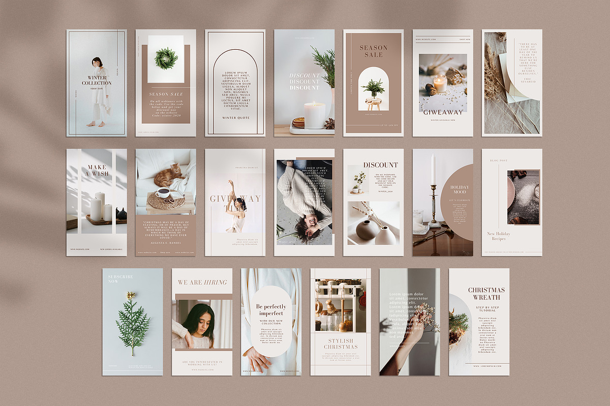 Elegant Ecommerce Templates | CANVA, a Social Media Template by Lyrata ...