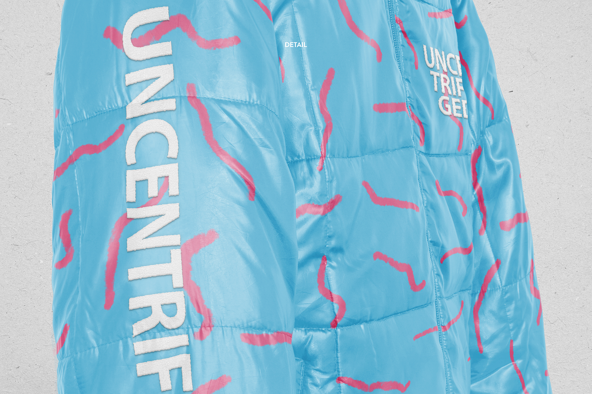 Realistic Puffer Jacket Mockup, a Hoody Mockup by Uncentrifuged Pressure