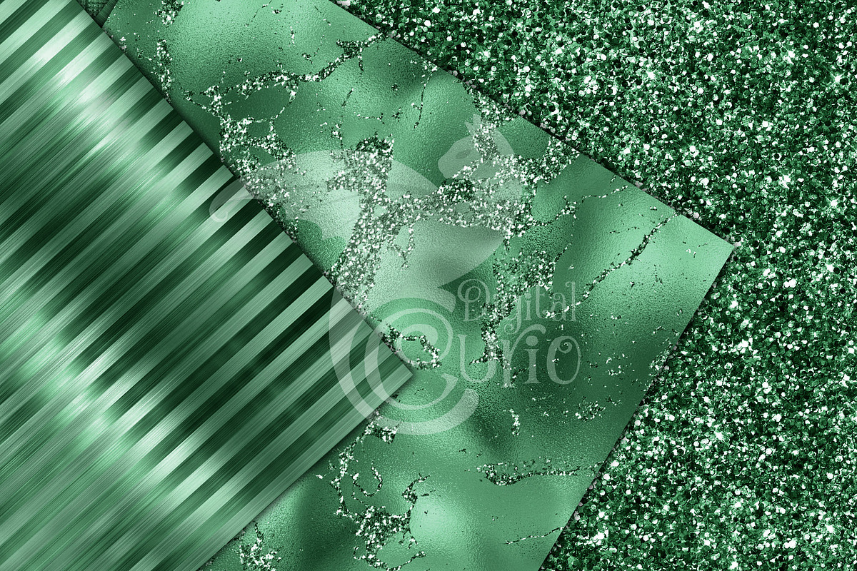Luxury Emerald Textures, a Texture Graphic by Digital Curio