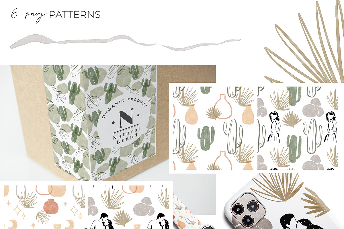 Abstract Boho Bundle Download