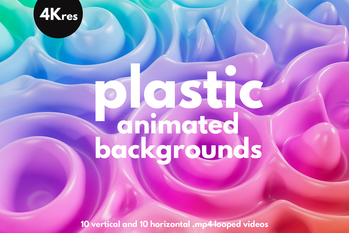 Plastic Loop Animated Backgrounds, a Graphic by LarysaZabrotskaya