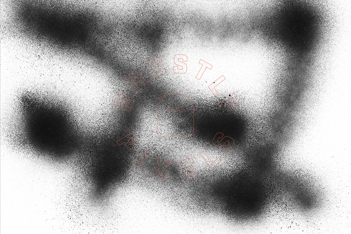 Spray Paint Textures, a Texture Graphic by GhostlyPixels