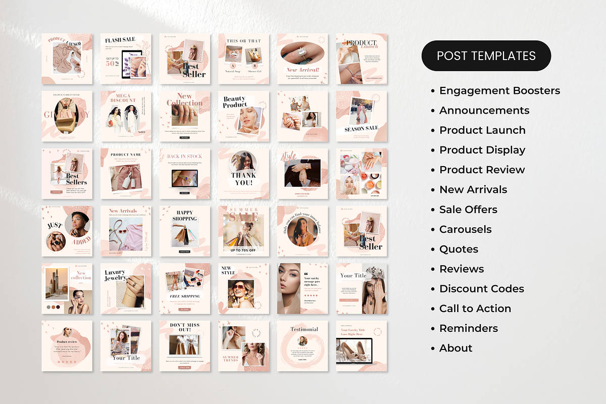 E-Commerce Social Media Bundle Kit